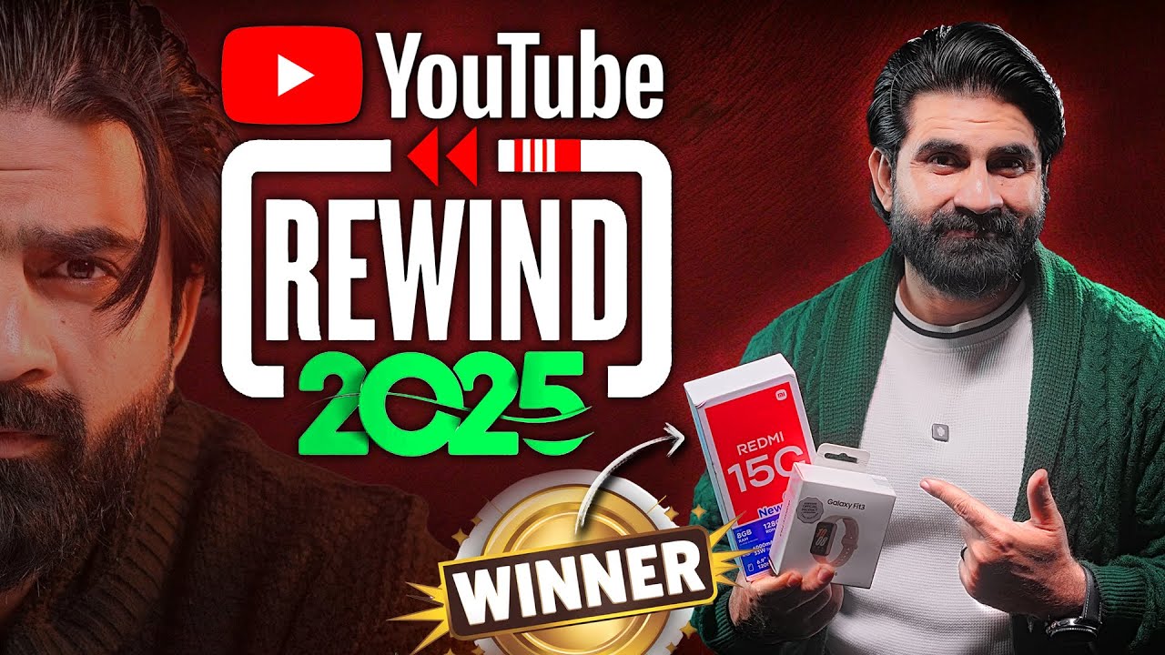 YouTube Rewind 2025 ! Giveaway Winner Announcement 🔥 - YouTube