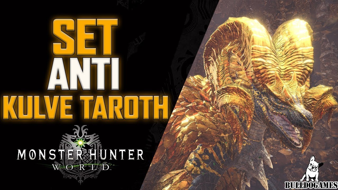 Monster Hunter World - Set para a missão da KULVE TAROTH! - YouTube
