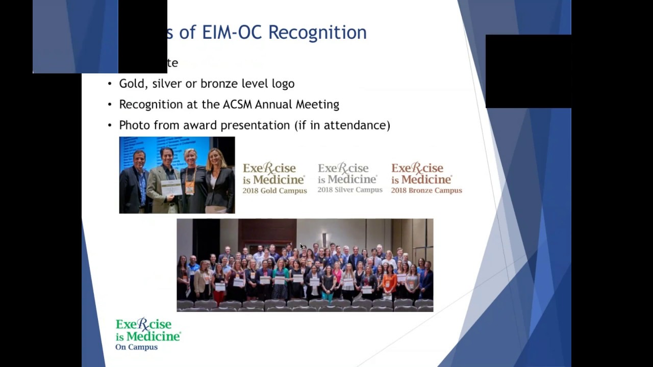 EIM On Campus Recognition: Going for Gold - YouTube