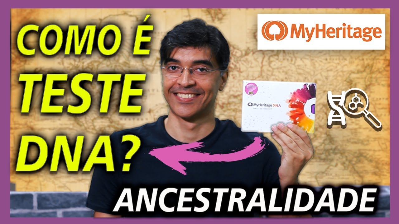 Teste de DNA ancestralidade MyHeritage - YouTube