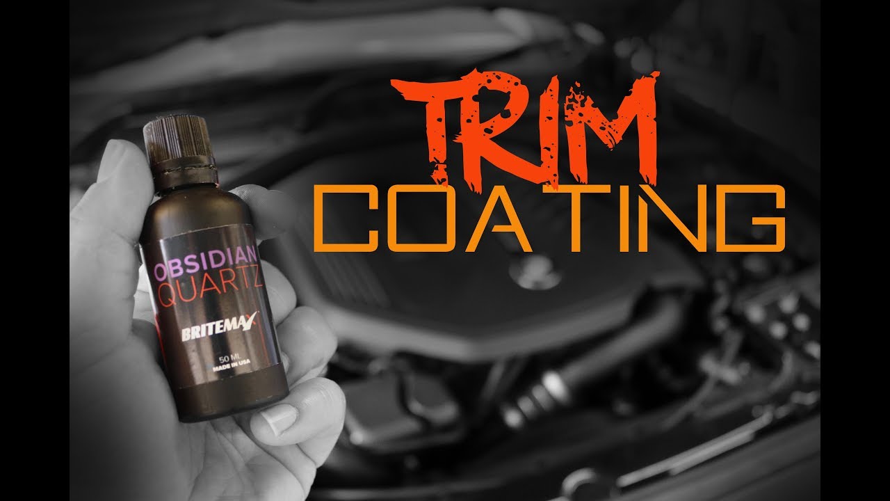 Restoring and Protecting trim with ceramic coatings - YouTube