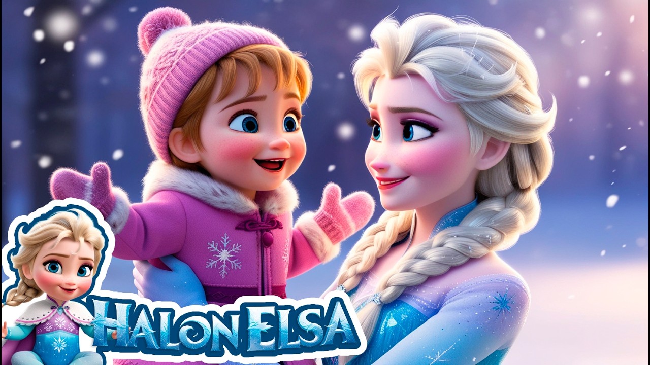 Elsa & Anna Build a Snowman ⛄ ️| Halon Elsa - YouTube