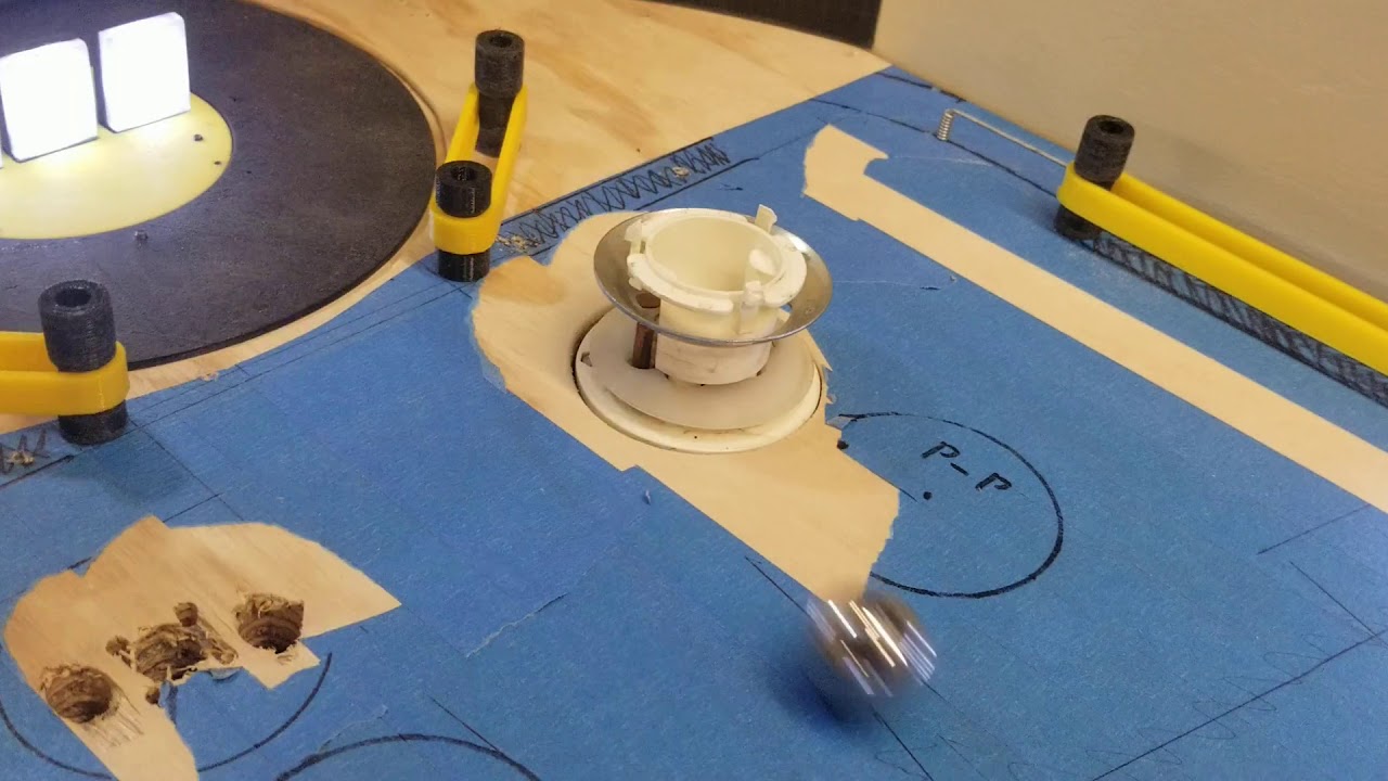 Pinball machine project - YouTube