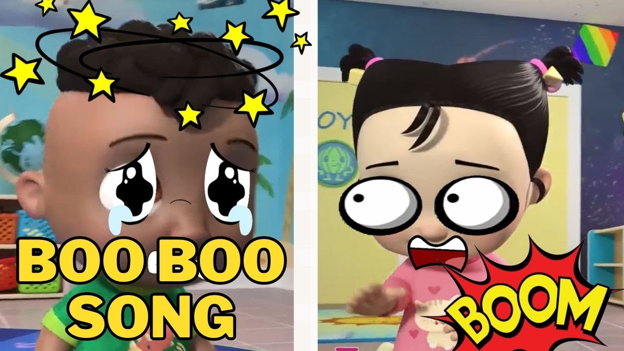 Healing kiss | The Boo Boo song | Cocomelon video for kids - YouTube