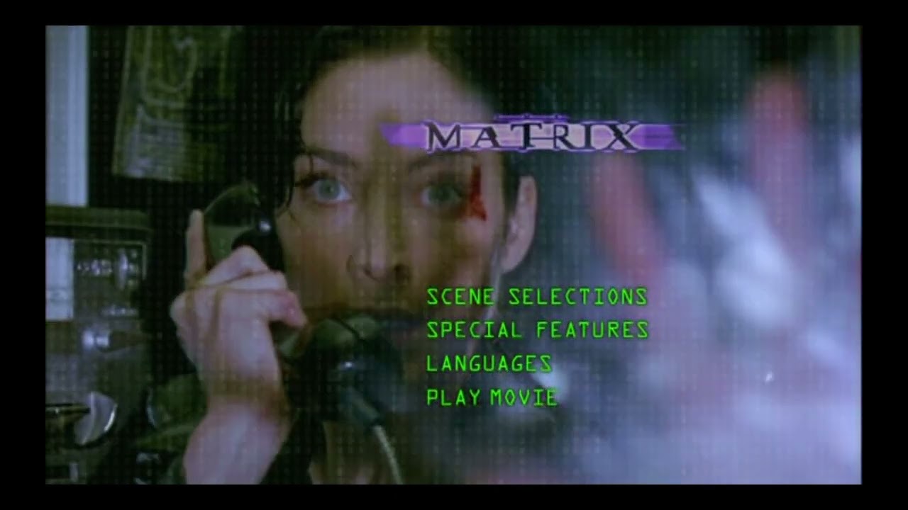 The Matrix DVD Menu - YouTube