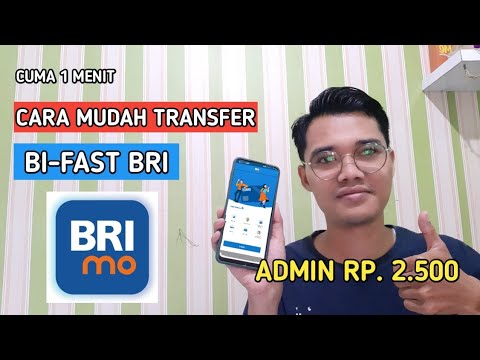 Cara Transfer BI-FAST BRI Brimo Admin Rp. 2.500 - YouTube