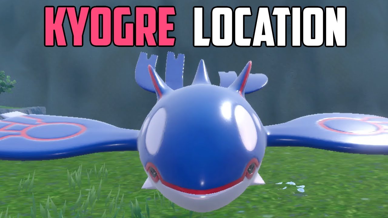 How to Catch Kyogre - Pokémon Scarlet & Violet (DLC) - YouTube
