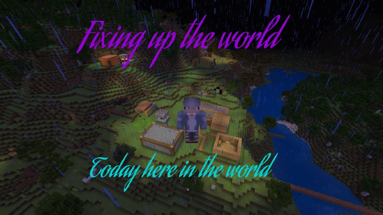 Fixing Up The Minecraft Realm With Viewers - YouTube