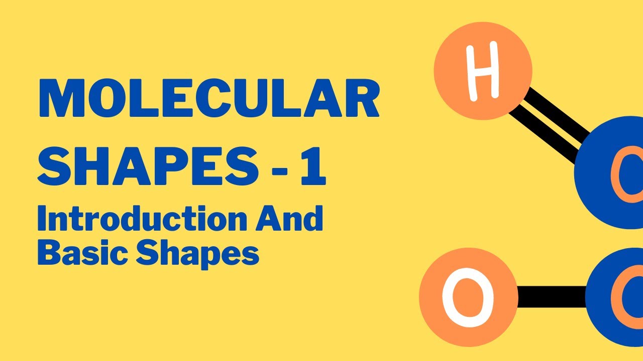 Five Main Molecular Shapes Introduction For Vsepr Theory Youtube 1597