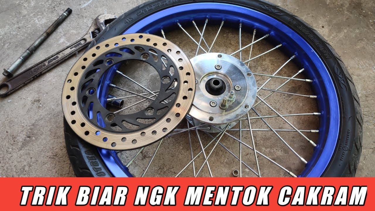 Trik Cara Memasang Piringan Cakram Ori Di velg Variasi Jari" Biar Tidak ...