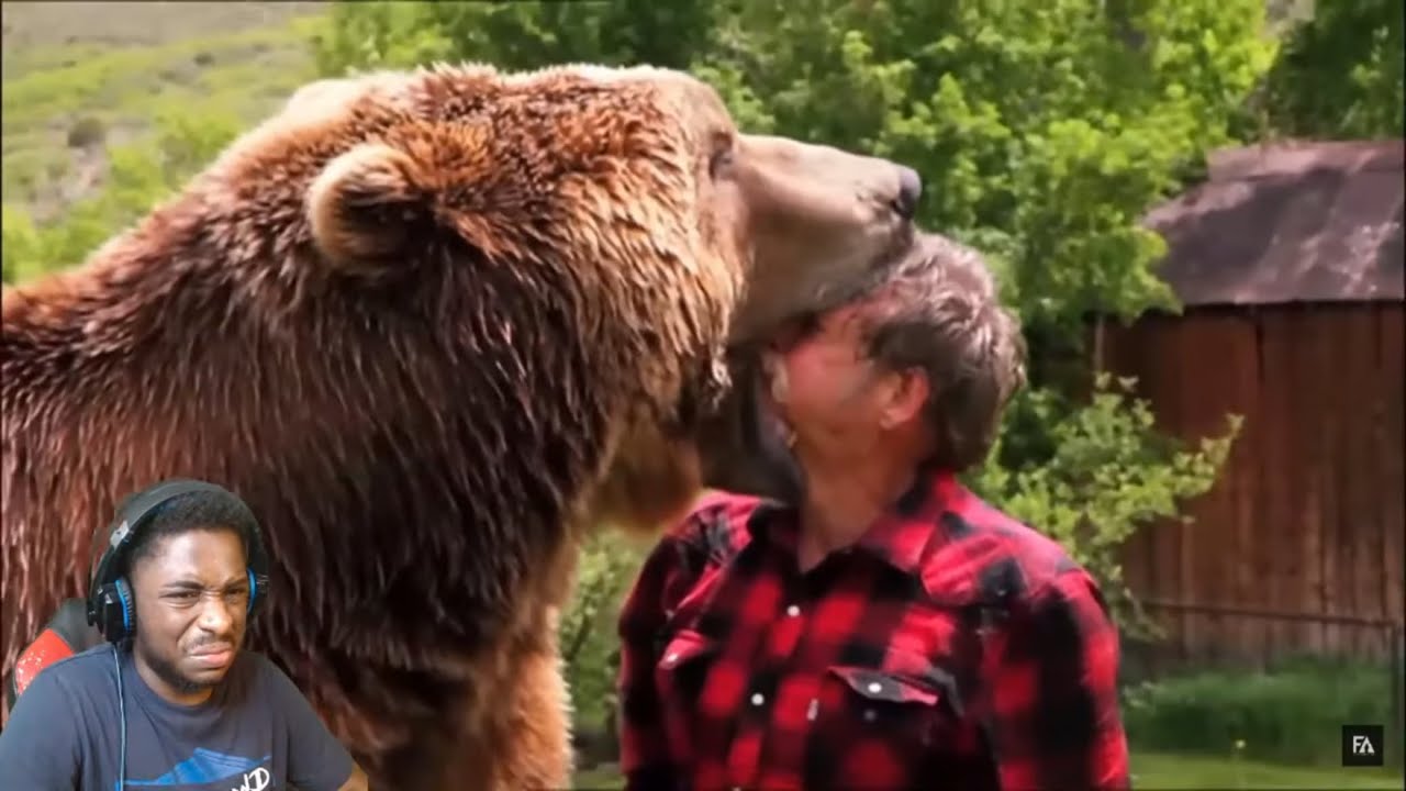 REACTING TO This Grizzly Bear Ripped Off a Hunter's Face! - YouTube
