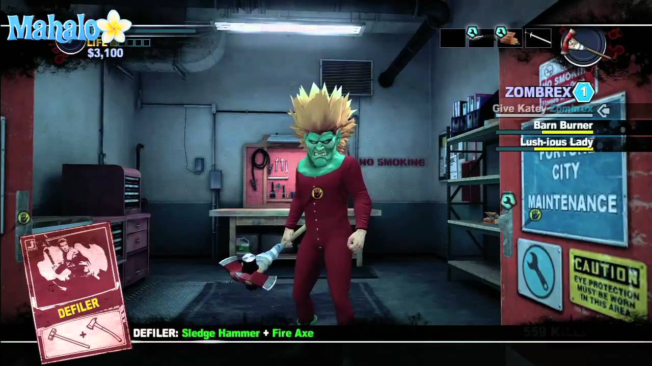 Dead Rising 2 Weapon Combinations - Defiler - YouTube