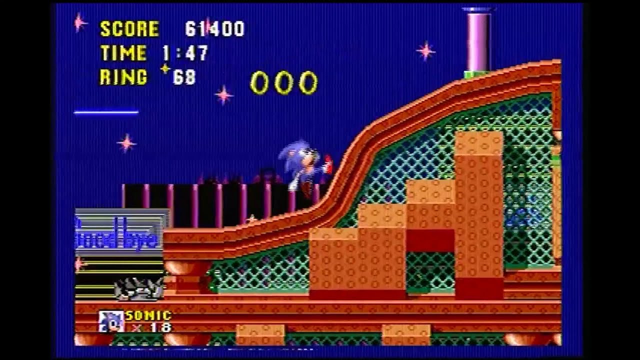 Sonic 1 Prototype on real hardware - YouTube