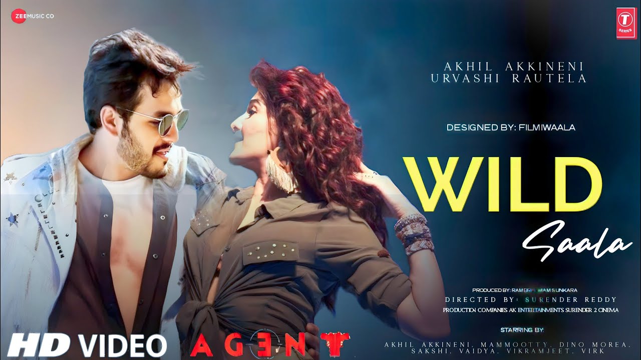 Agent Movie New Item Song : Wild Saala Song |Akhil Akkineni and Urvashi ...