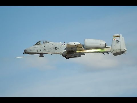 A-10 CAS Close Air Support - 2007 Air Force Firepower Demonstration ...