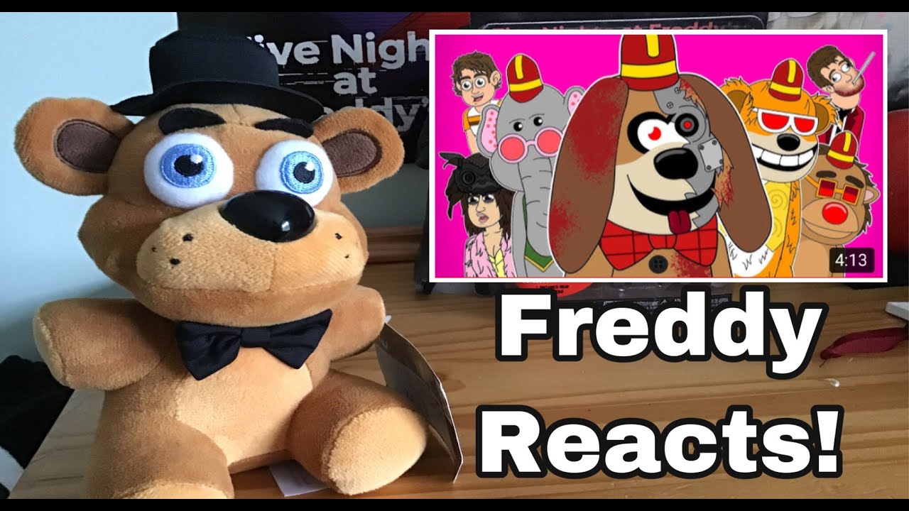 FNAF Freddy Fazbear Reacts To: THE BANANA SPLITS MOVIE THE MUSICAL ...