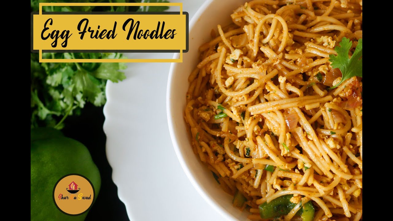 EGG NOODLES RECIPE | indian Street Foods | Egg Chow Mein Recipe | Egg ...