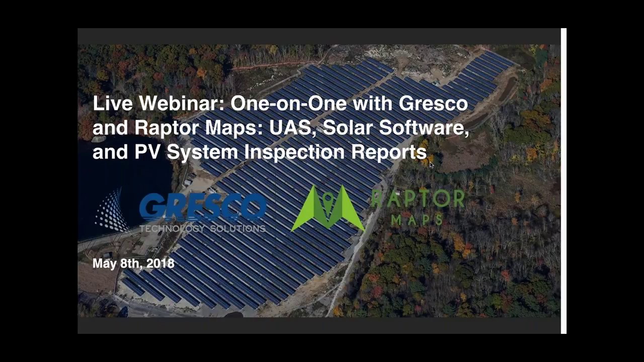 Webinar: One-on-One with Gresco Technology Solutions and Raptor Maps ...