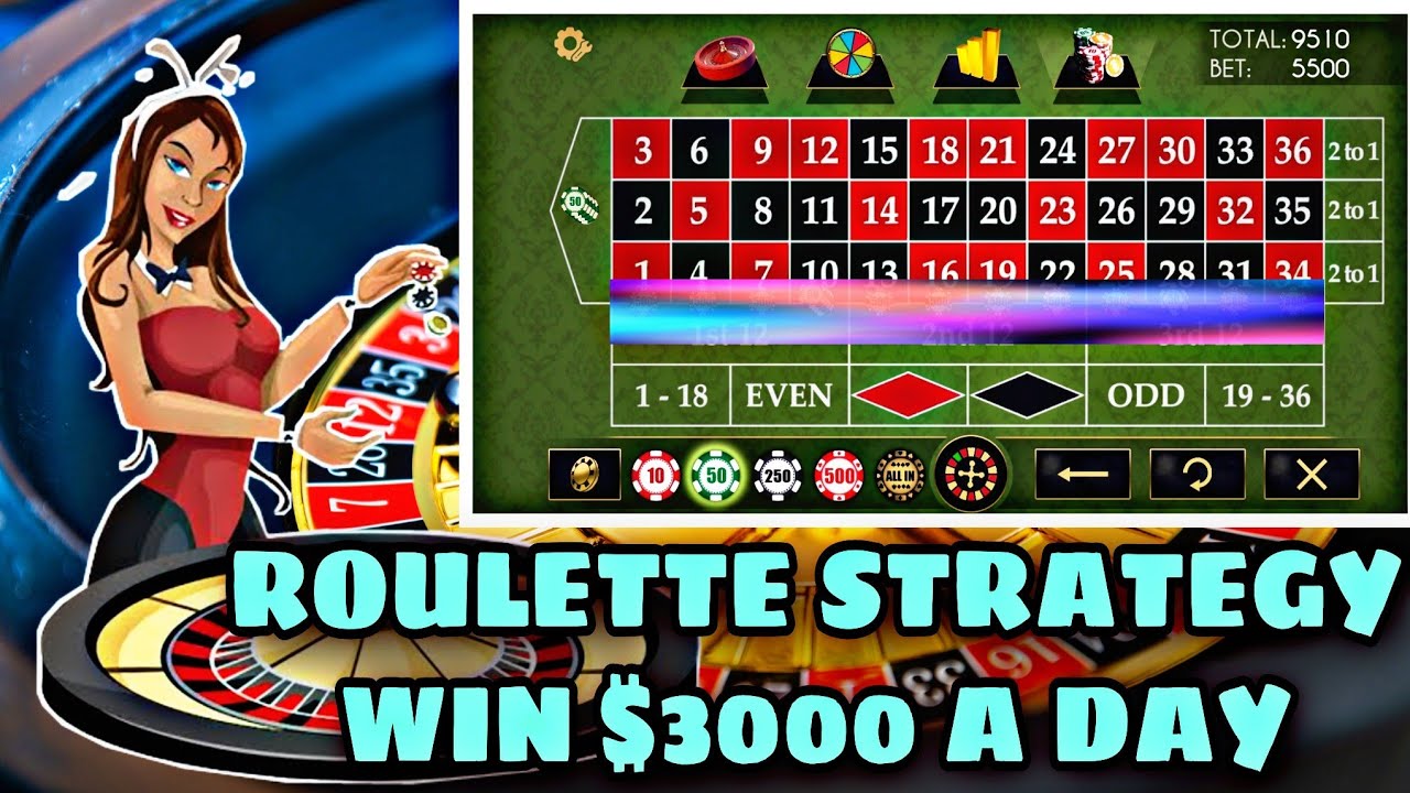 Roulette Strategy Win $3000 A Day By Roulette Strategy Pro - YouTube