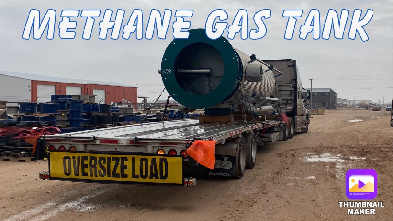 Hauling An Oversize Tank !!! Stepdeck Vlog #32 - YouTube