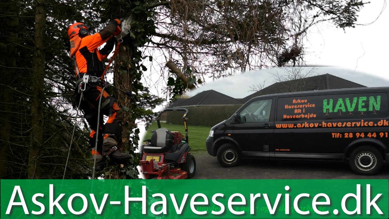 Topkapning Askov-haveservice - YouTube
