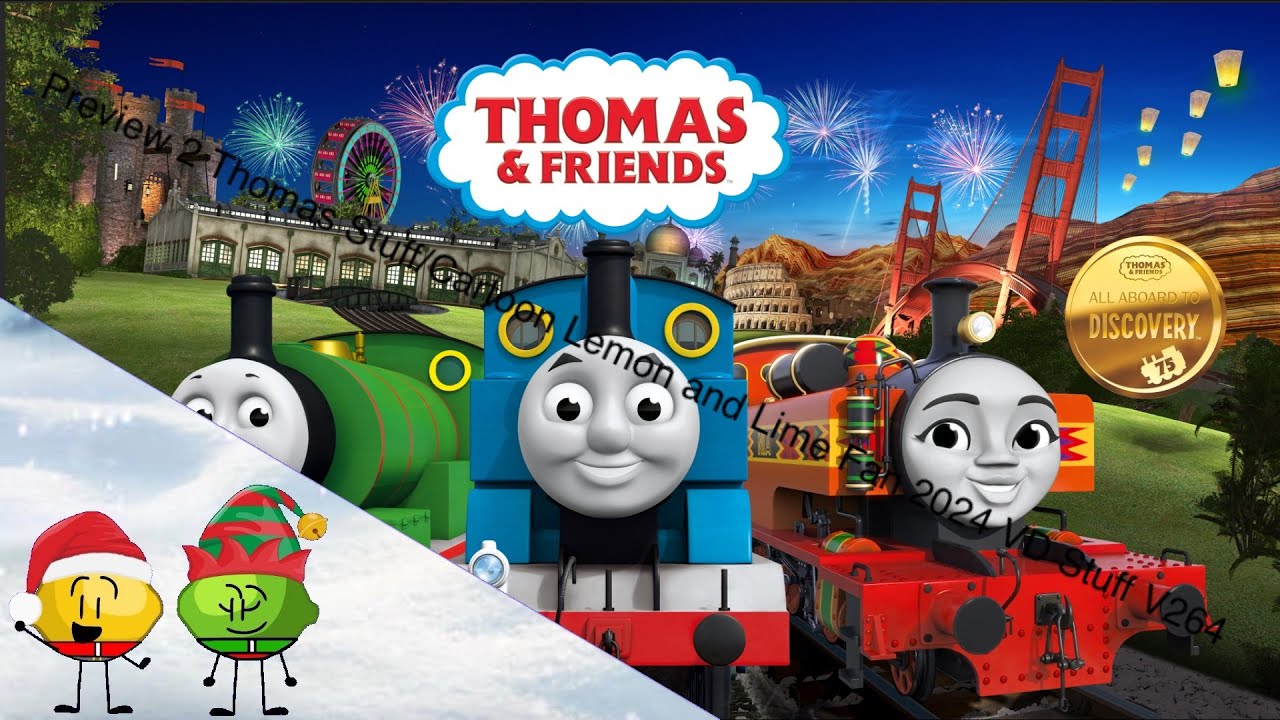 Preview 2 Thomas Stuff/Cartoon Lemon and Lime Fan 2024 VD Stuff V264 ...