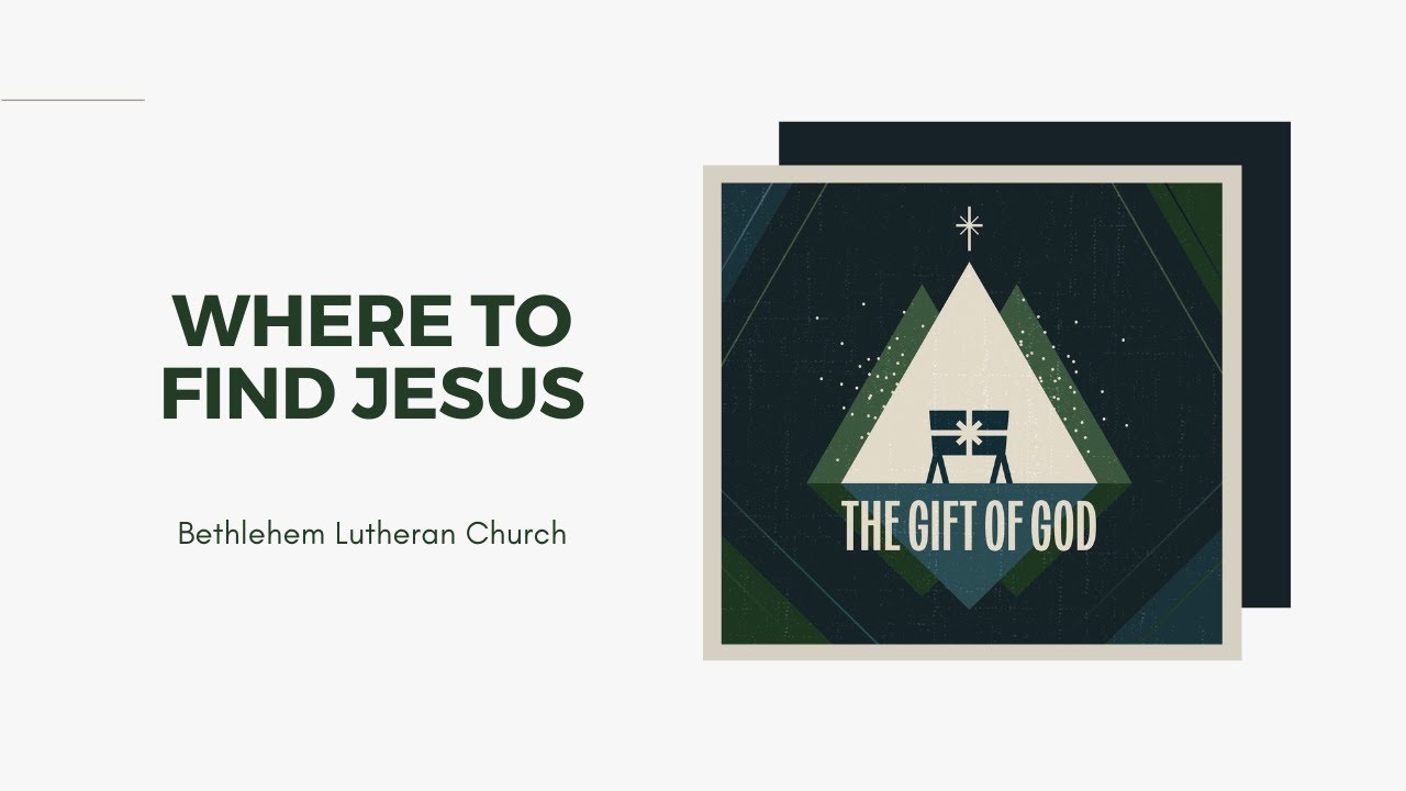 The First Sunday after Christmas | Where to Find Jesus | Luke 2:41–52 ...