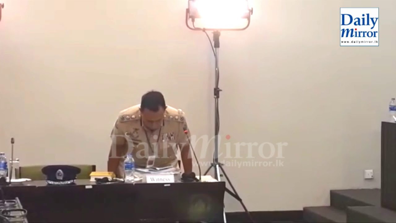 Senior DIG Latheef testifies before PSC - YouTube