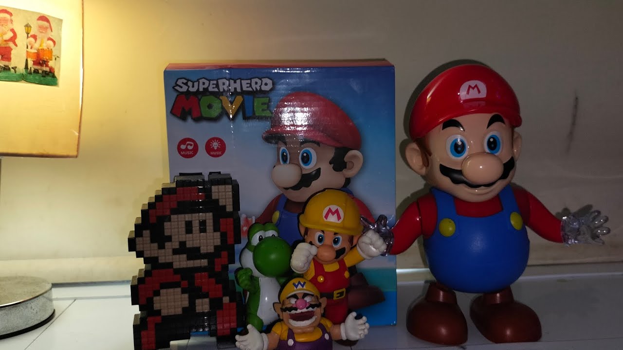 animatronic dancing toy Mario bros dance luz led 2024 . - YouTube
