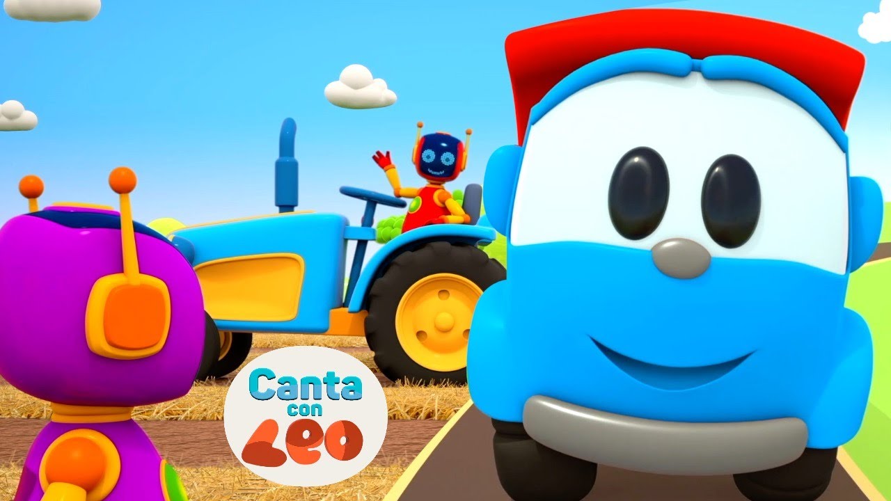 TV Para Niños Canciones Infantiles - Tractores Infantiles con Leo el ...