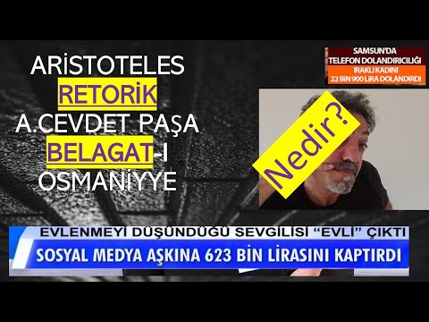 BELAGAT  RETORİK NEDİR