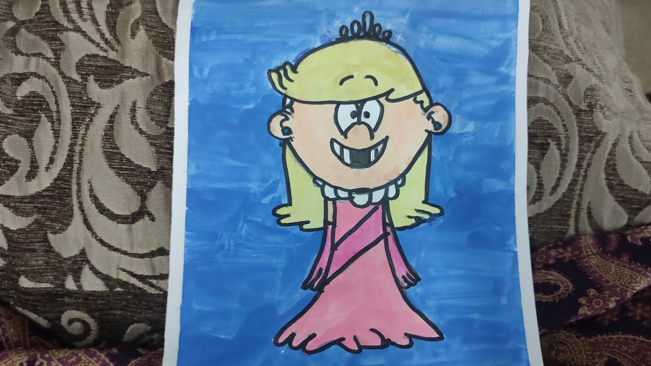 How to draw Loud House - Lola loud - YouTube