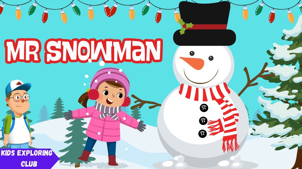 Mr Snowman | Nursery Rhymes | Kids Song | - YouTube