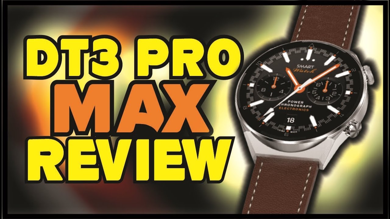 NOVO DT3 PRO MAX ! O modelo Redondo mais COMPETO DE TODOS - UNBOXING e ...
