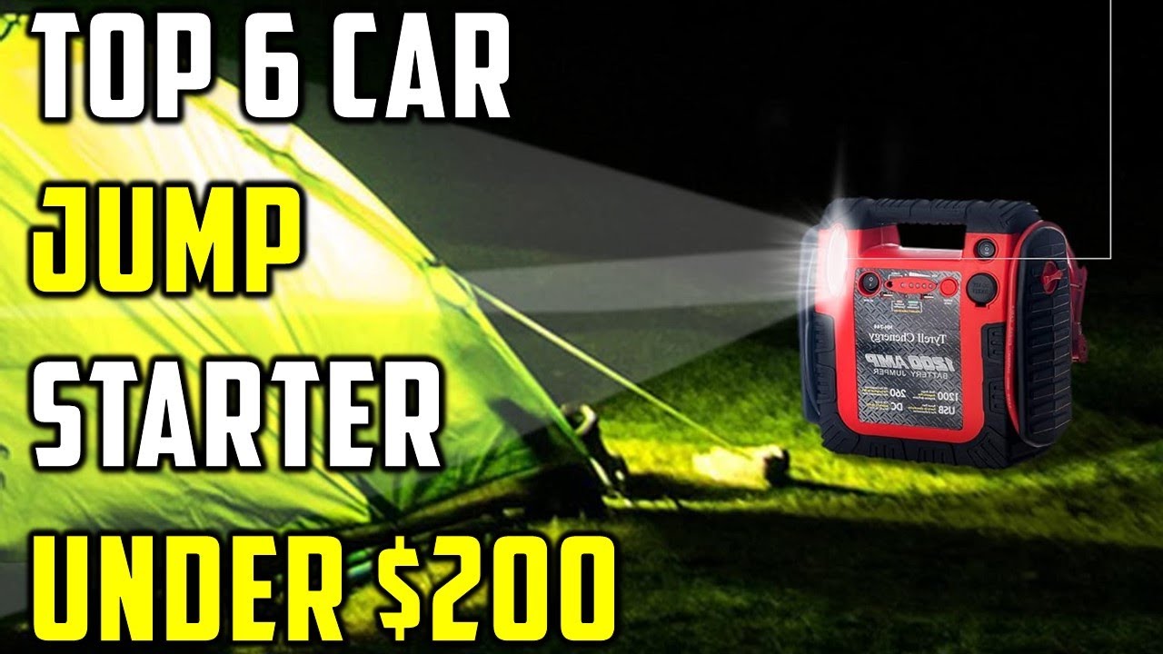 Best Car Jump Starter Under $200 in 2024 | Top 6 Best Car Jump Starter ...