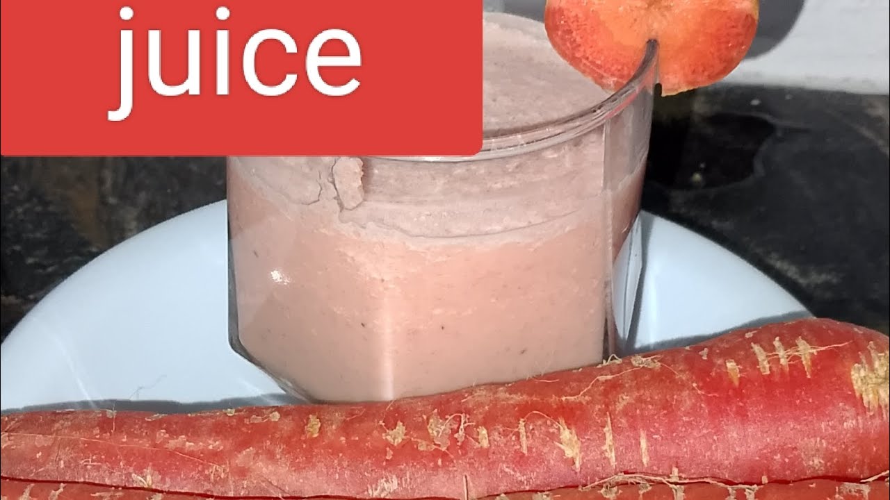 Gajar k juice bnanay ka tariqa/carrot juice recipe/gajer milk shake ...