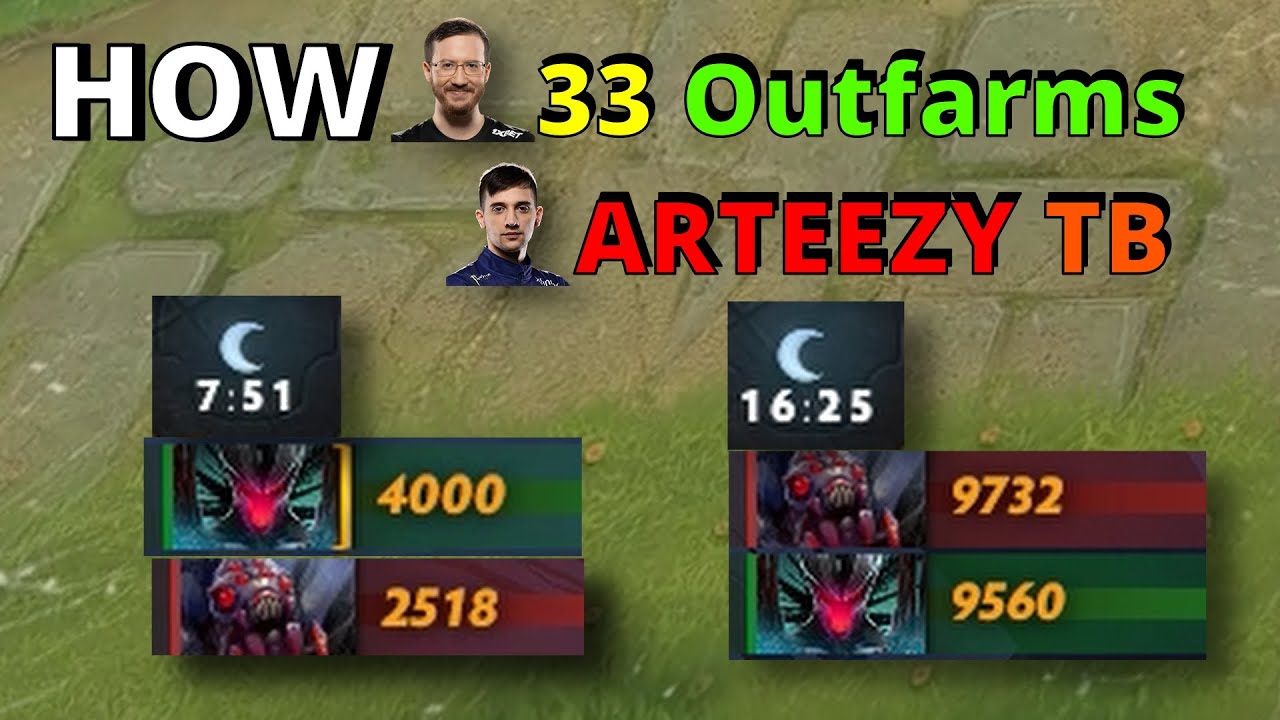 How 33neta Out farms ARTEEZY Terrorblade without a Single Kill. The ...