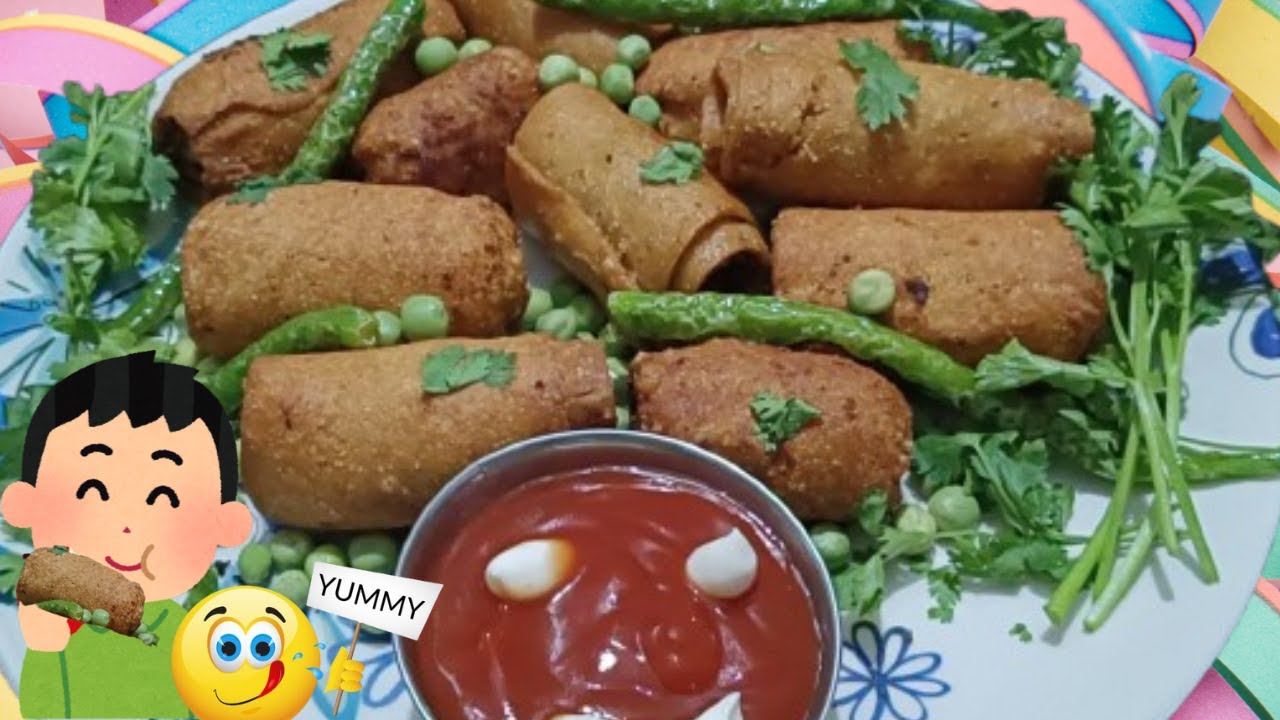 HIGH PROTEIN ఉన్న MUTTER తో HEALTHY CRISPY ROLLS|| ఇలా EVENING TIME మీ ...