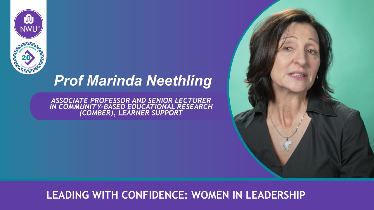 Women in leadership | Prof Marinda Neethling - YouTube