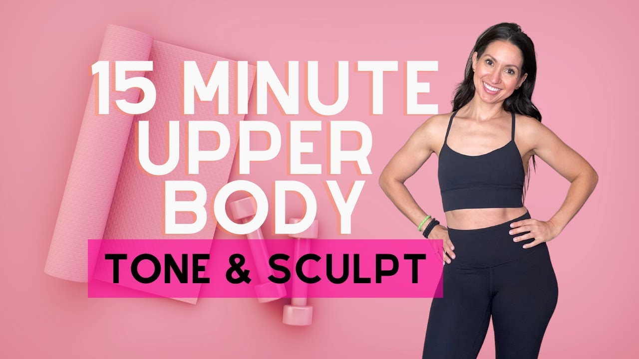 Full Upper Body TONE AND SCULPT workout | At Home with Dumbbells - YouTube