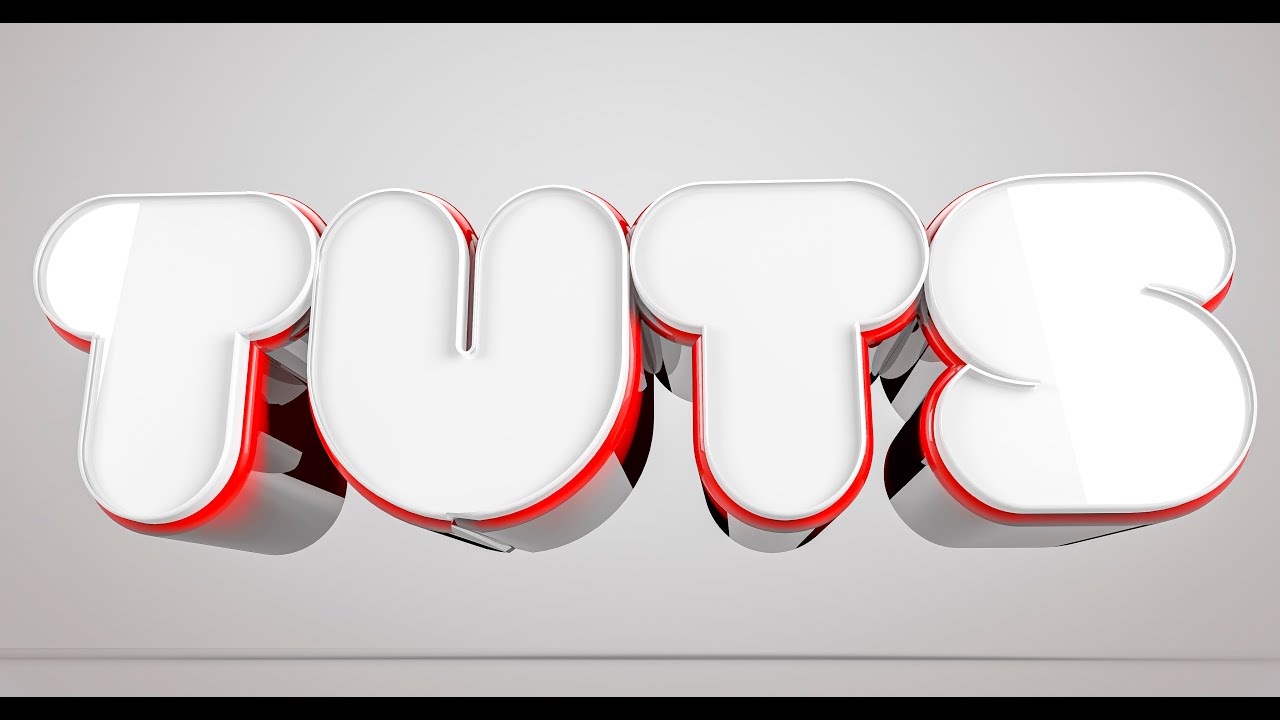 How to create a simple BASIC CINEMA 4D text.Part 1 - YouTube