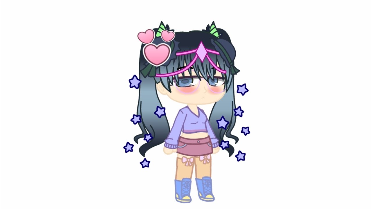 #gachaclub how to make a character in gacha club 🥰 - YouTube
