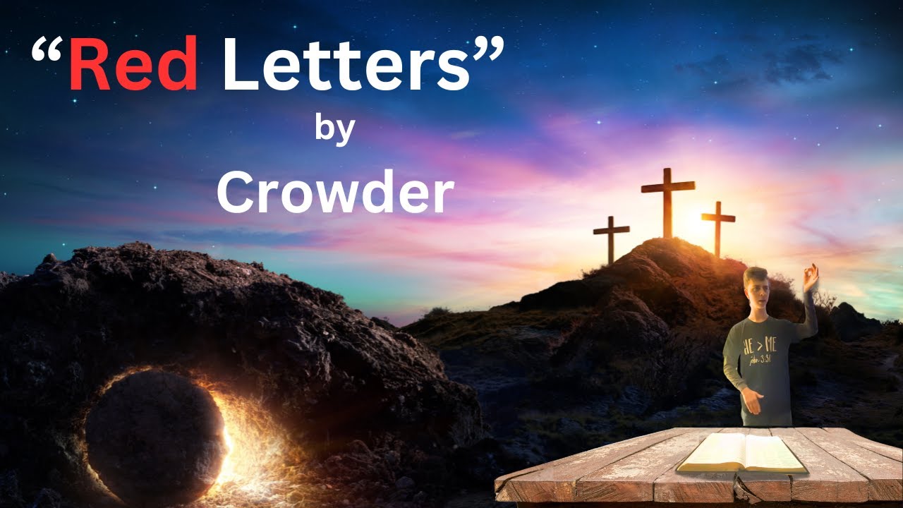 Red Letters by Crowder (Powerful ASL cover) - YouTube