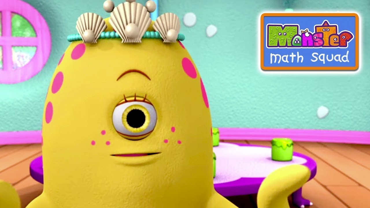 Monsters | Monster Tea Party | Kids Learn Math for Kids Math Cartoons ...