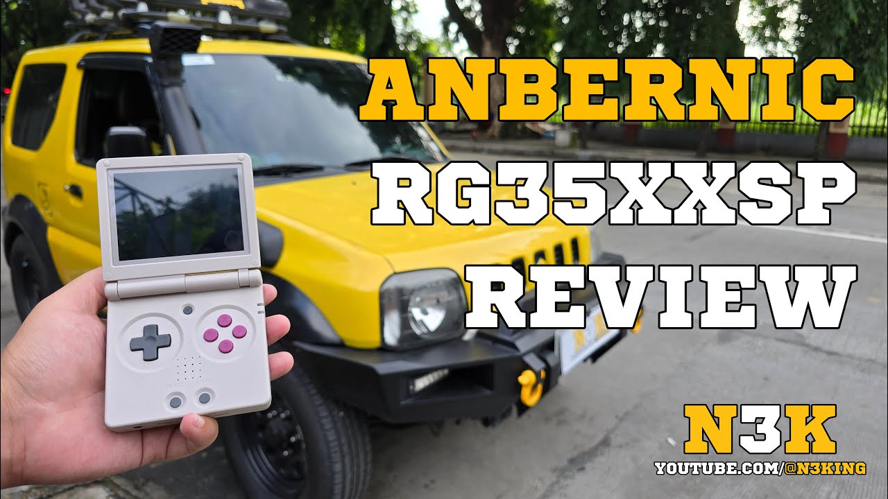 Anbernic RG35XXSP Review | GBA SP-inspired Retro Gaming - YouTube