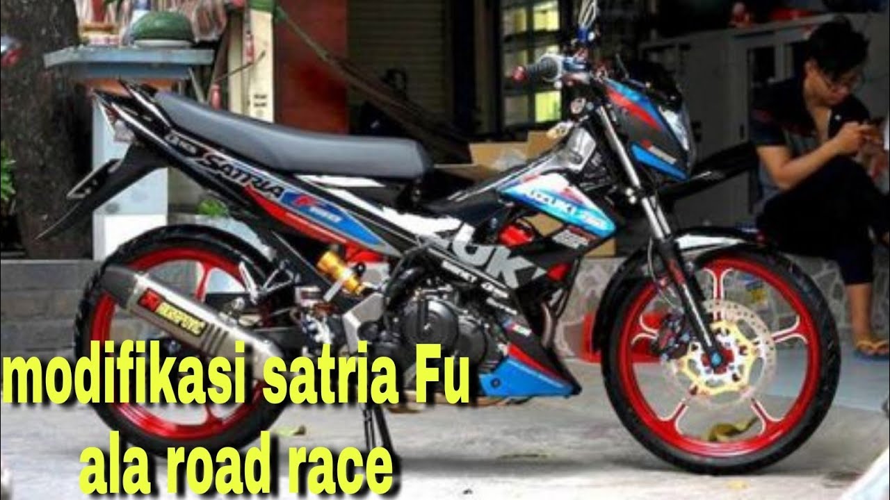 modif satria Fu simpel | dompet pelajar - YouTube