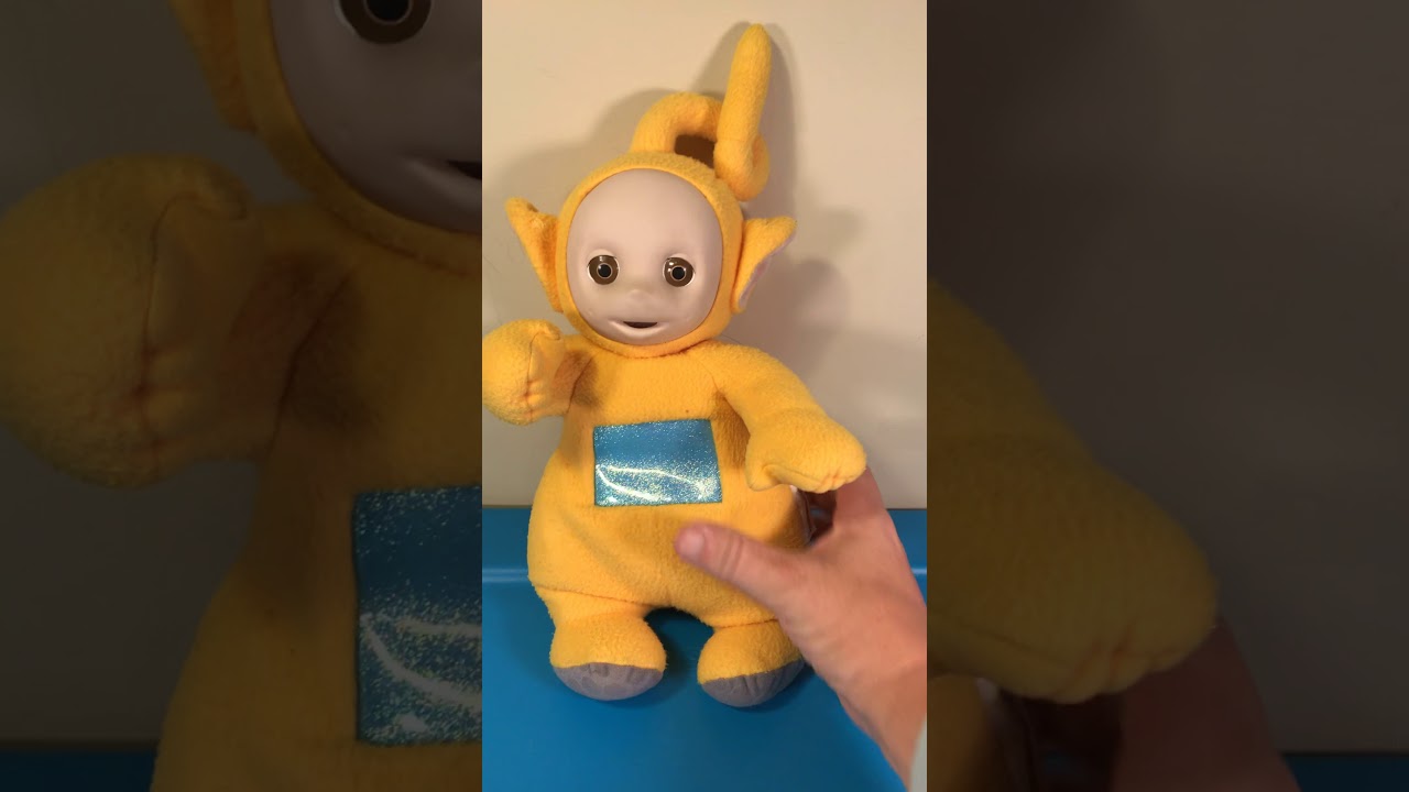 1998 playskool teletubbies talking Laa Laa plush - YouTube