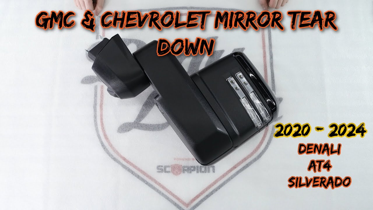 2020 - 2024 GMC & Chevrolet HD Owners: How to Remove Your Mirrors ...