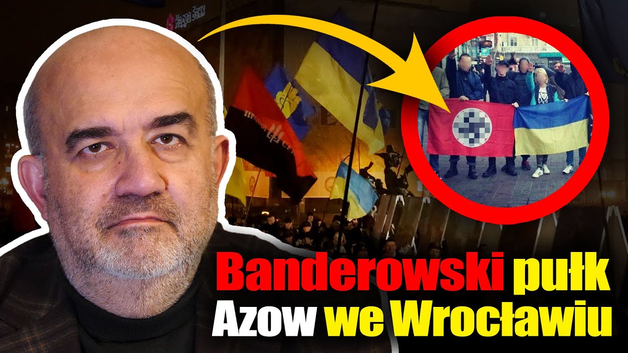 Banderowski pułk Azow ma maszerować przez Wrocław. Włodzimierz Osadczy - YouTube