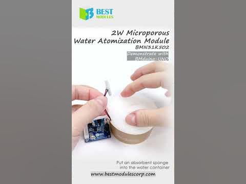 #Shorts 2W Water Atomization Module with BMduino 01 #bmduino #arduino # ...